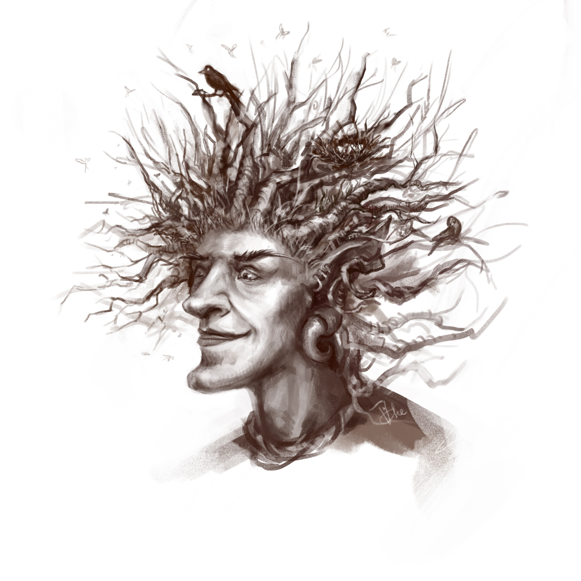 ArtStation - head sketch warm up