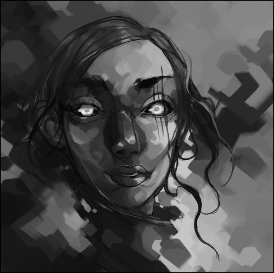 ArtStation - Black & White Value Practicing #2