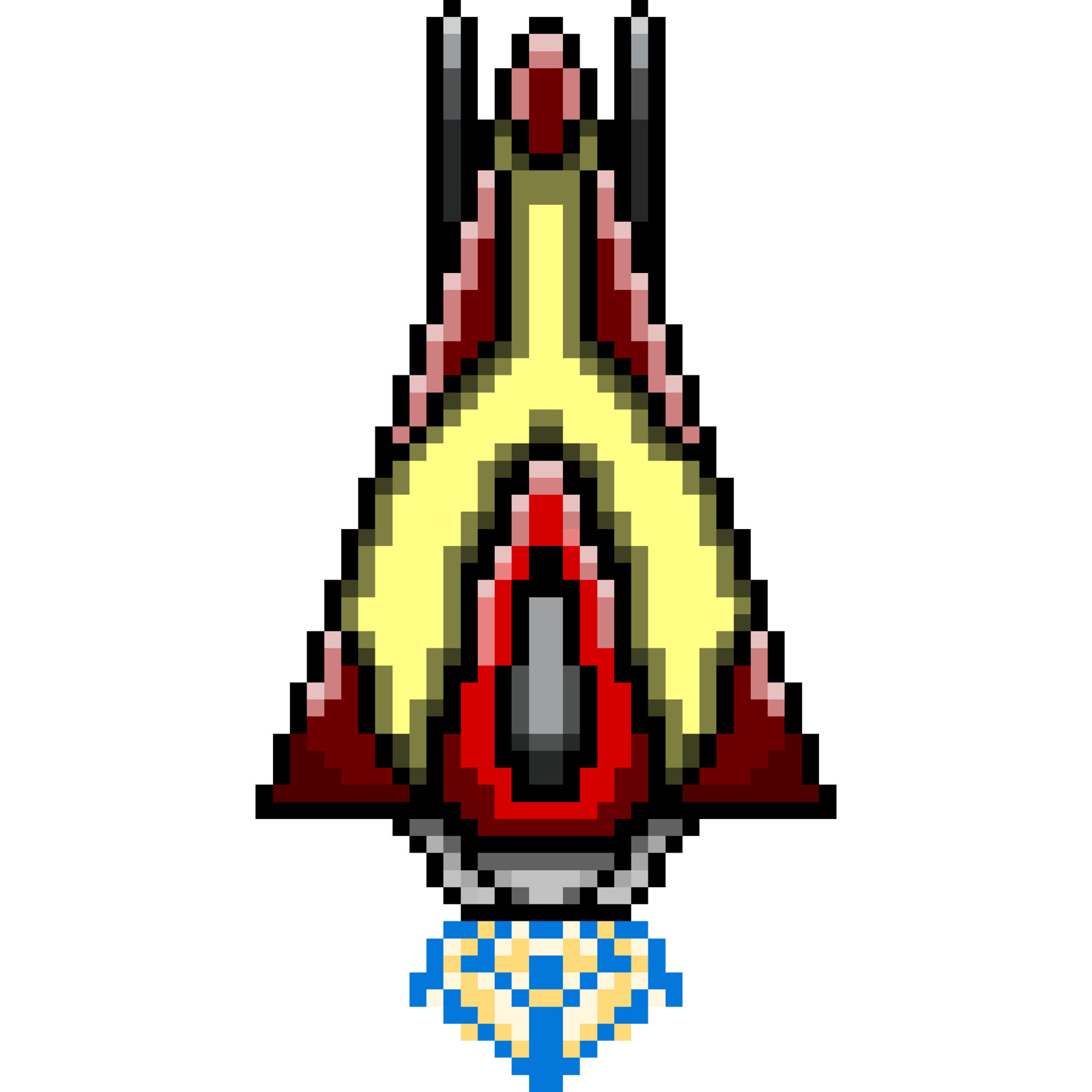 Rafael Kametani - Pixel Art - Nave 3