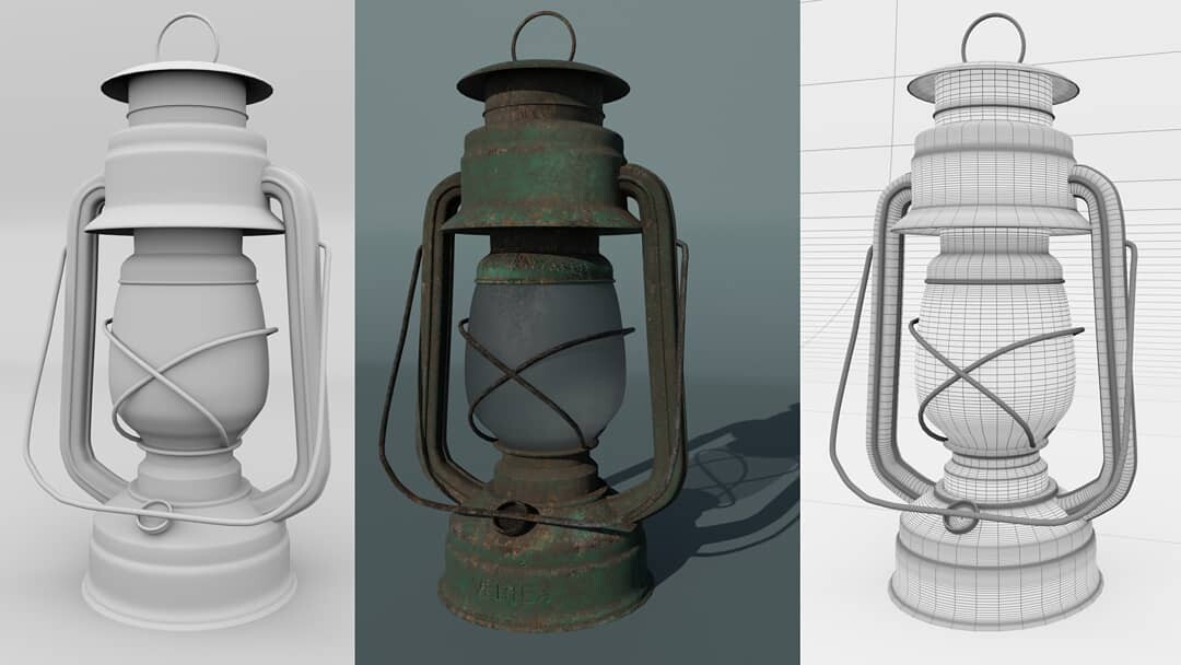 ArtStation - Lalten 3D Model