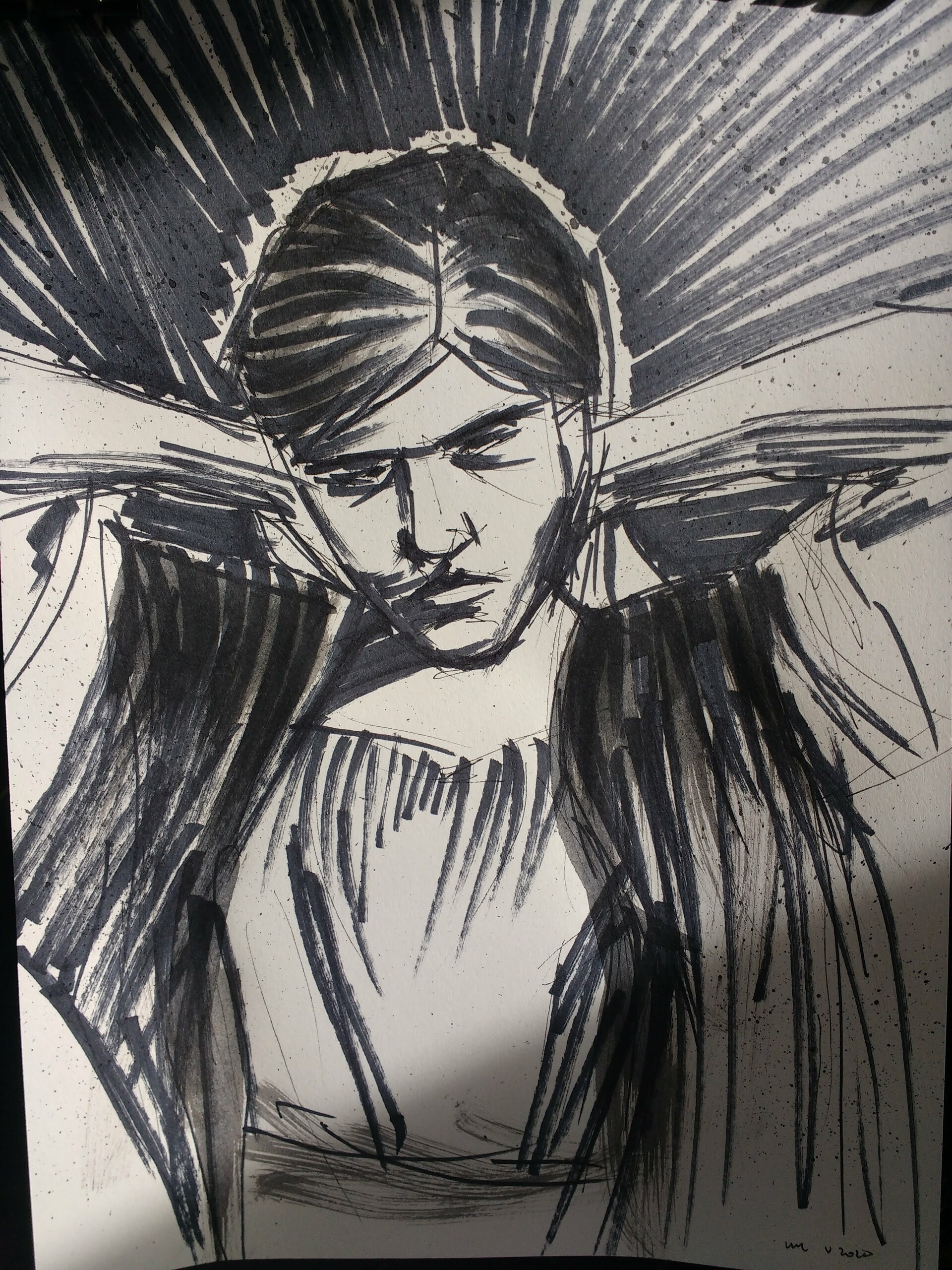 ArtStation - quick ink sketches