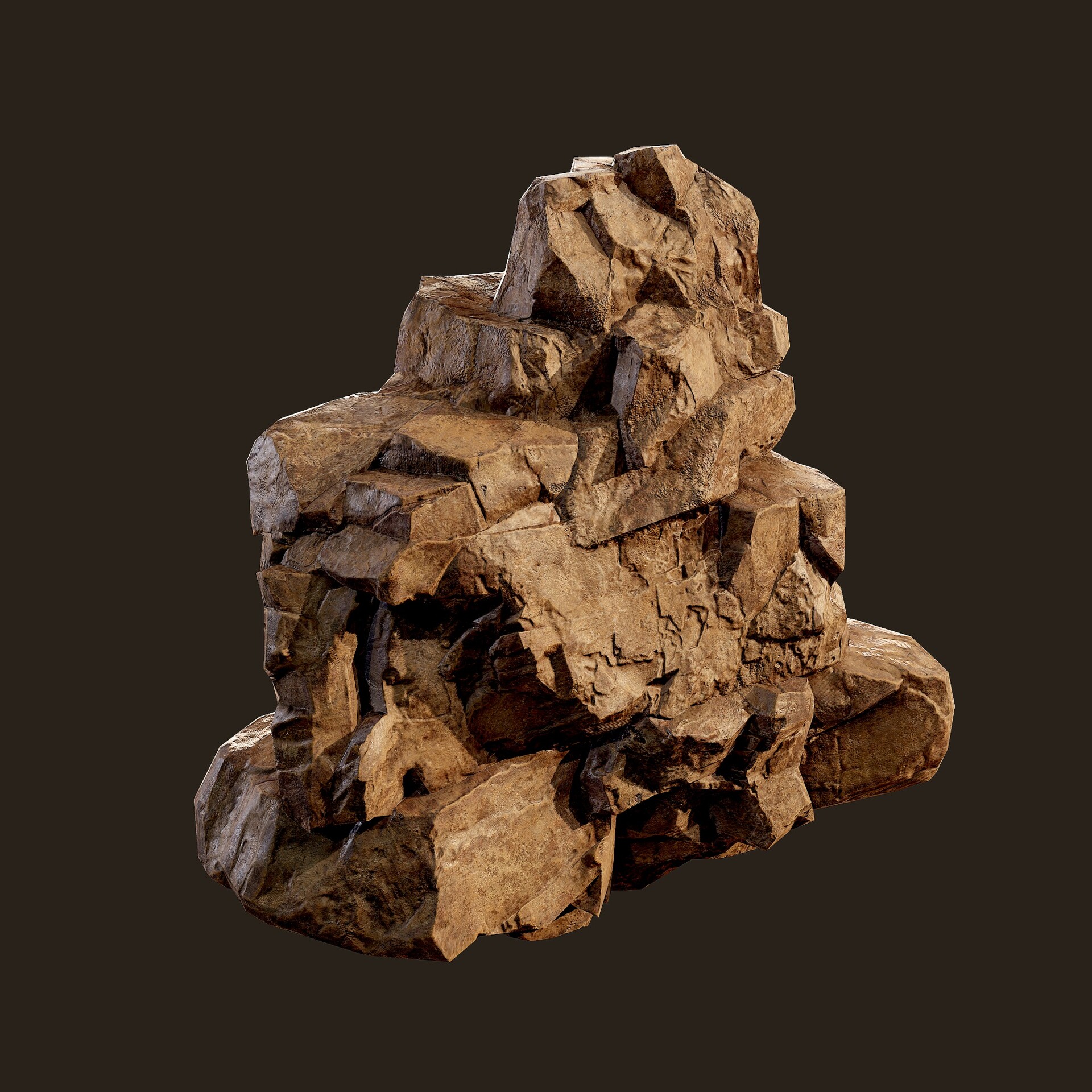 ArtStation - Rock_Study_01