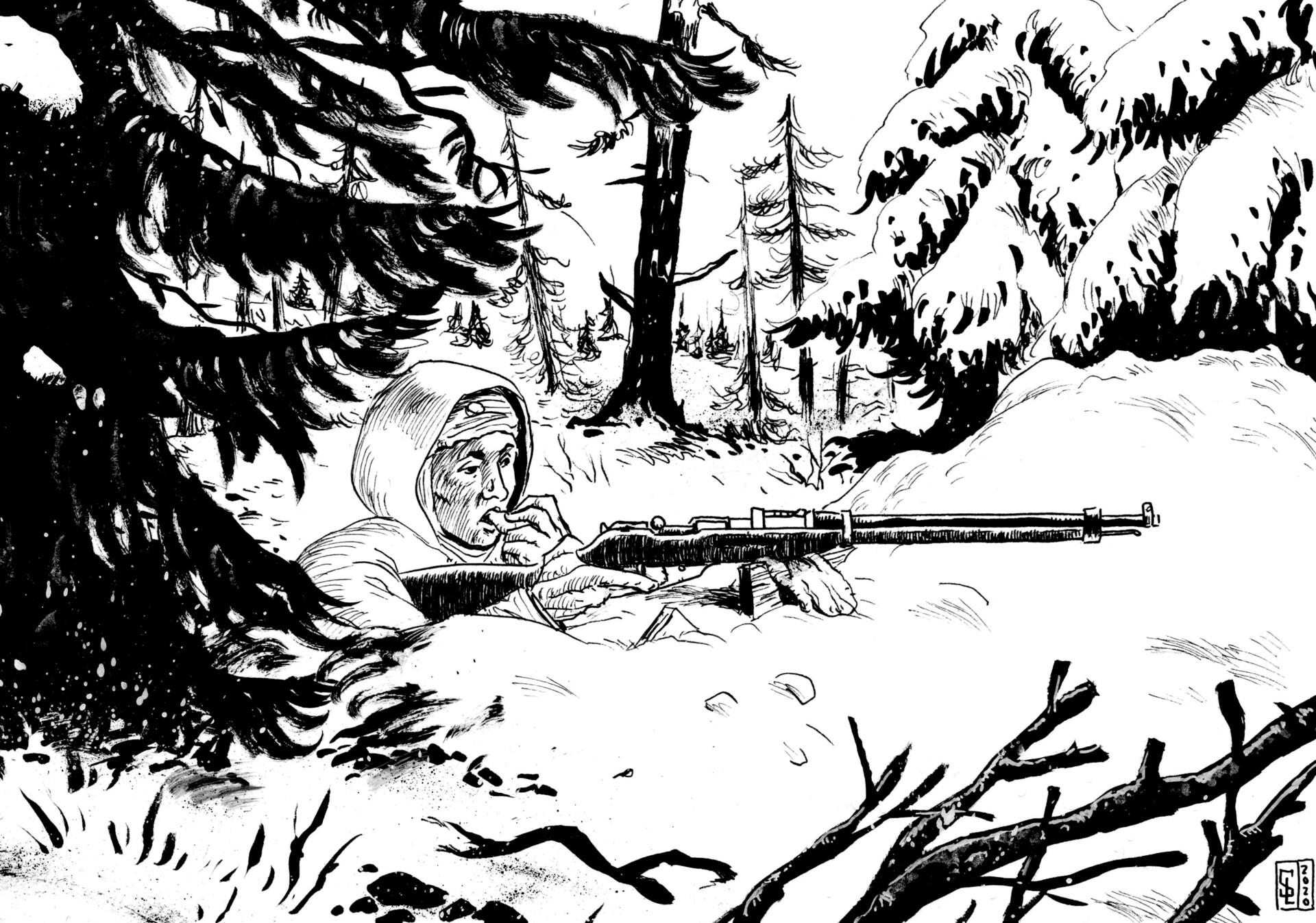 Stephan Louwes (Slartz) - The White Sniper