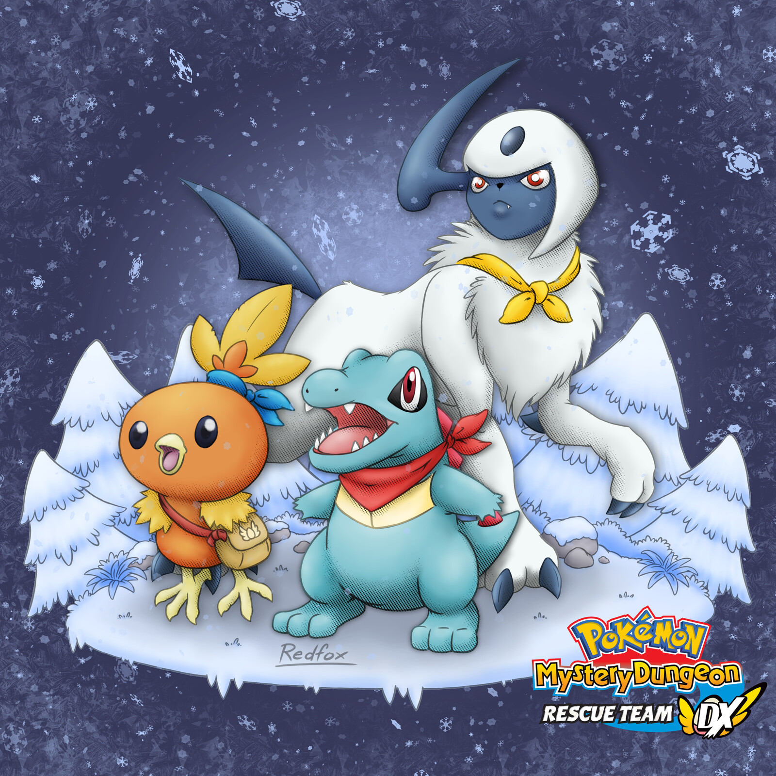 Redfox The Kitsune - Pokemon Mystery Dungeon Rescue Team DX