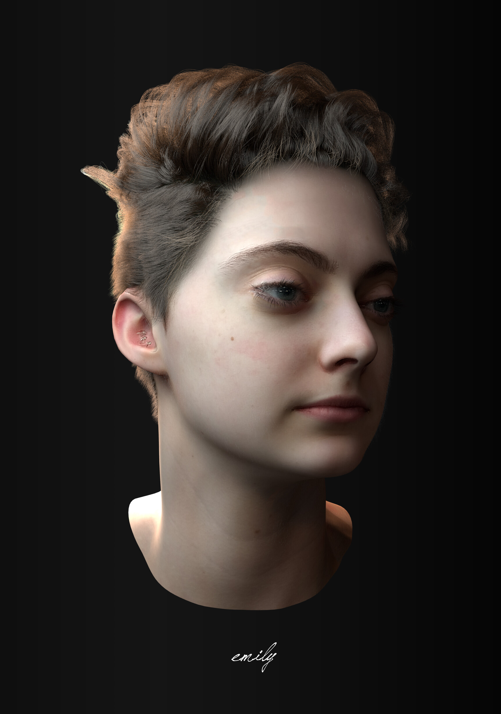 Melissa Quillen - Emily Scan and XGEN Hair