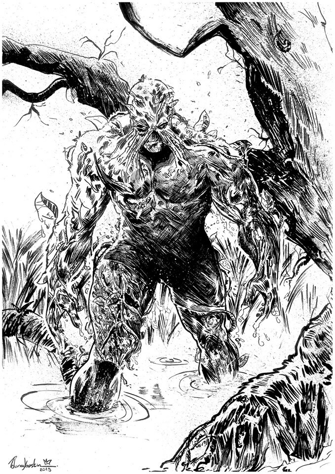 ArtStation - Swamp Thing