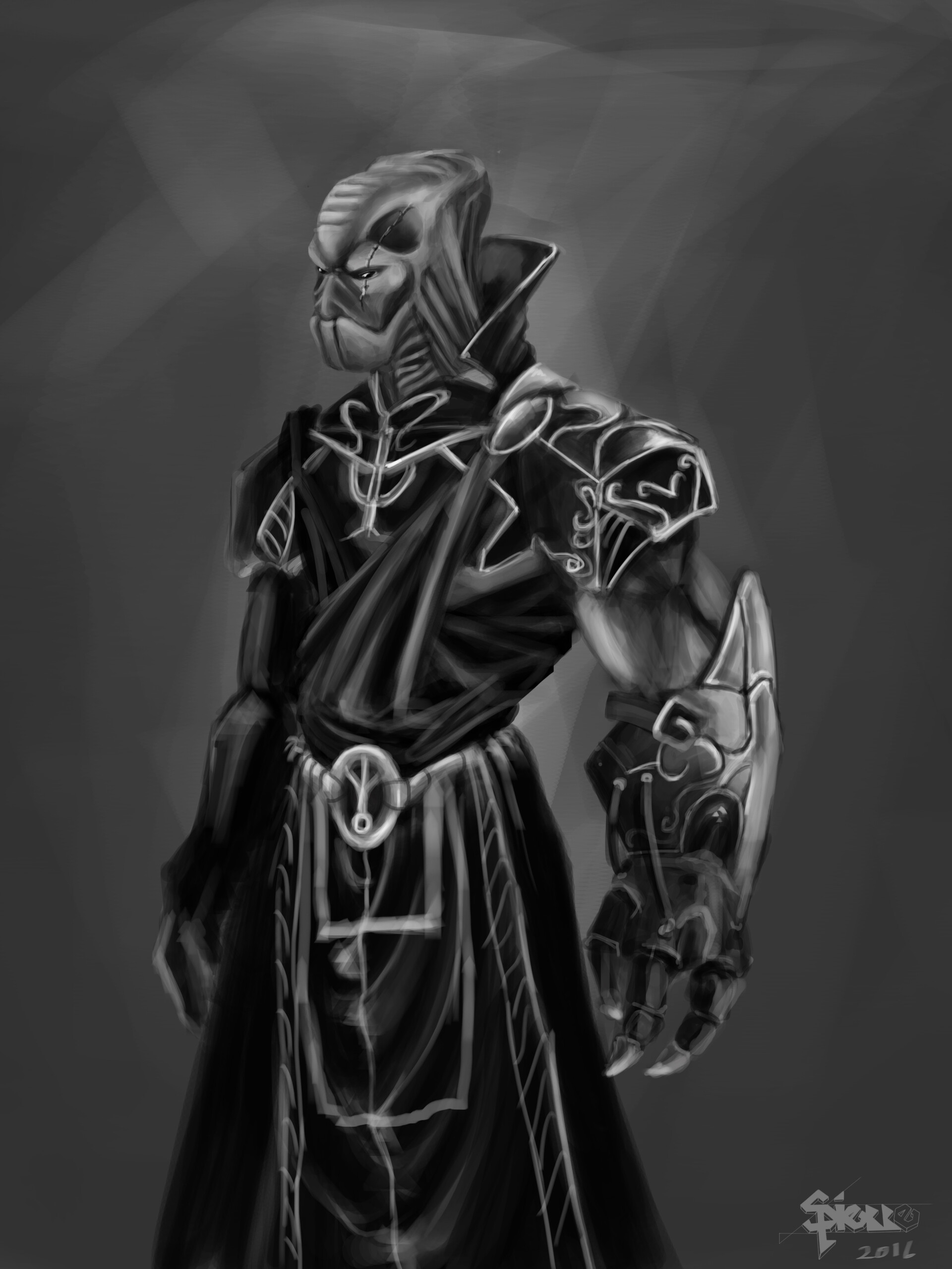 ArtStation - Practice Alien characters