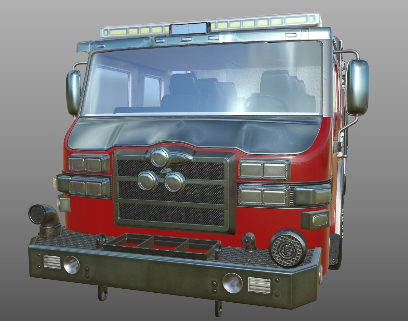 ArtStation - Firetruck