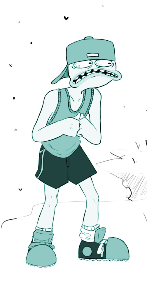 ArtStation - Hip Hop Alien