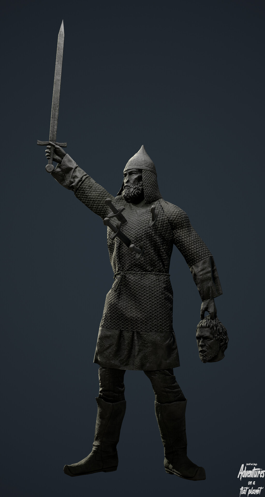 ArtStation - Statue Swords