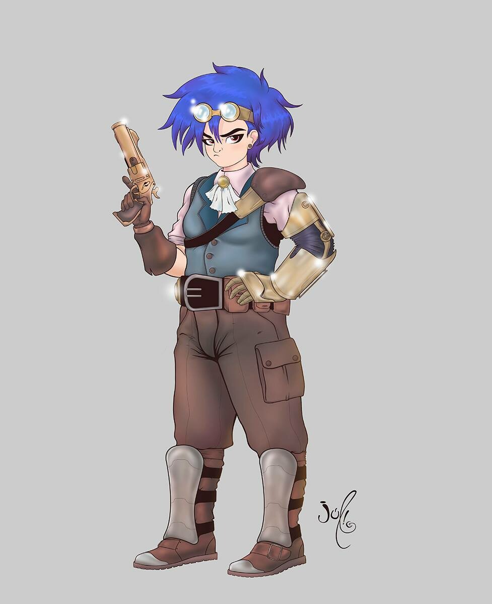 ArtStation - Sam (charater design)