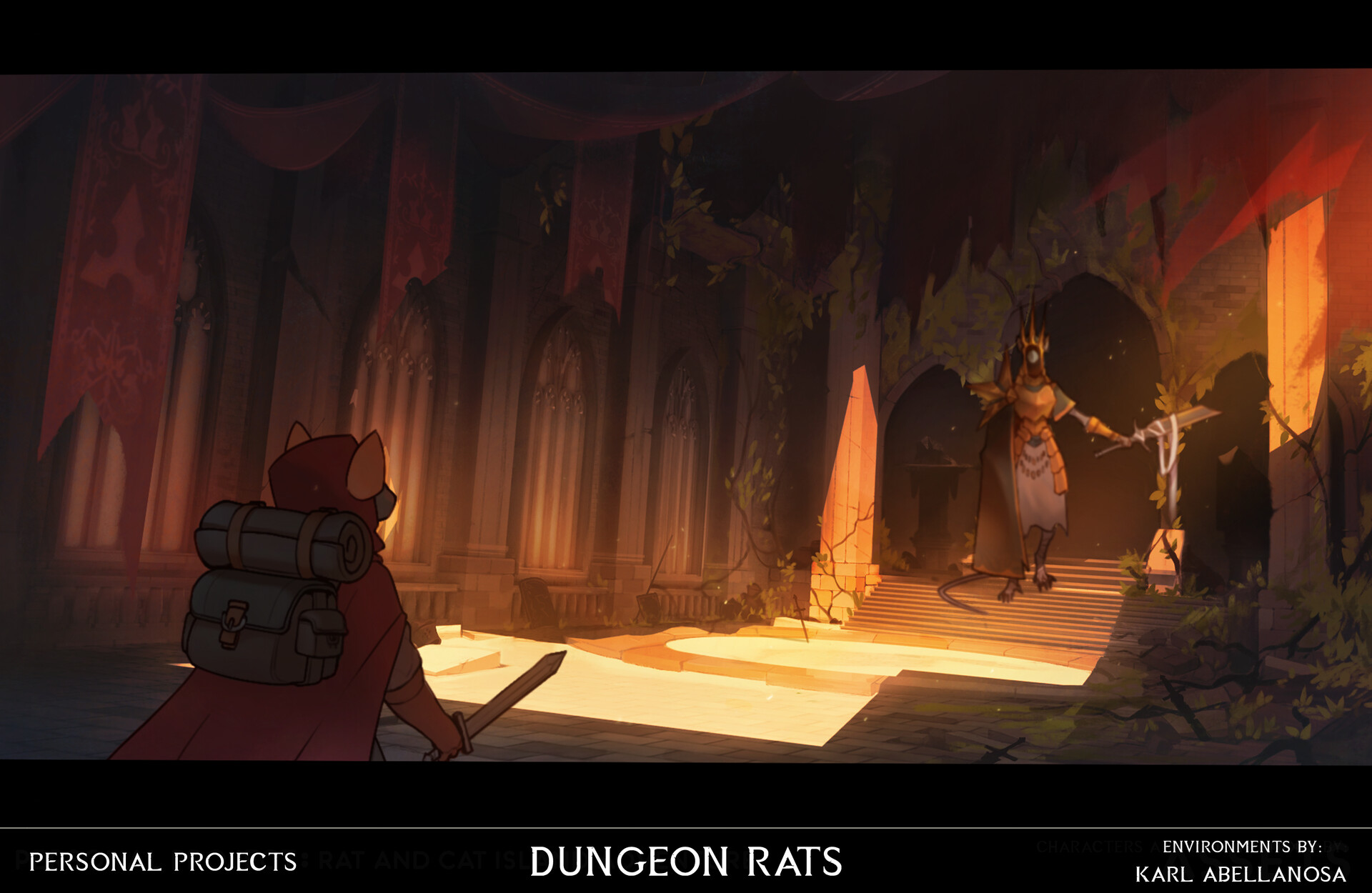ArtStation - Dungeon Rats, Karl Abellanosa