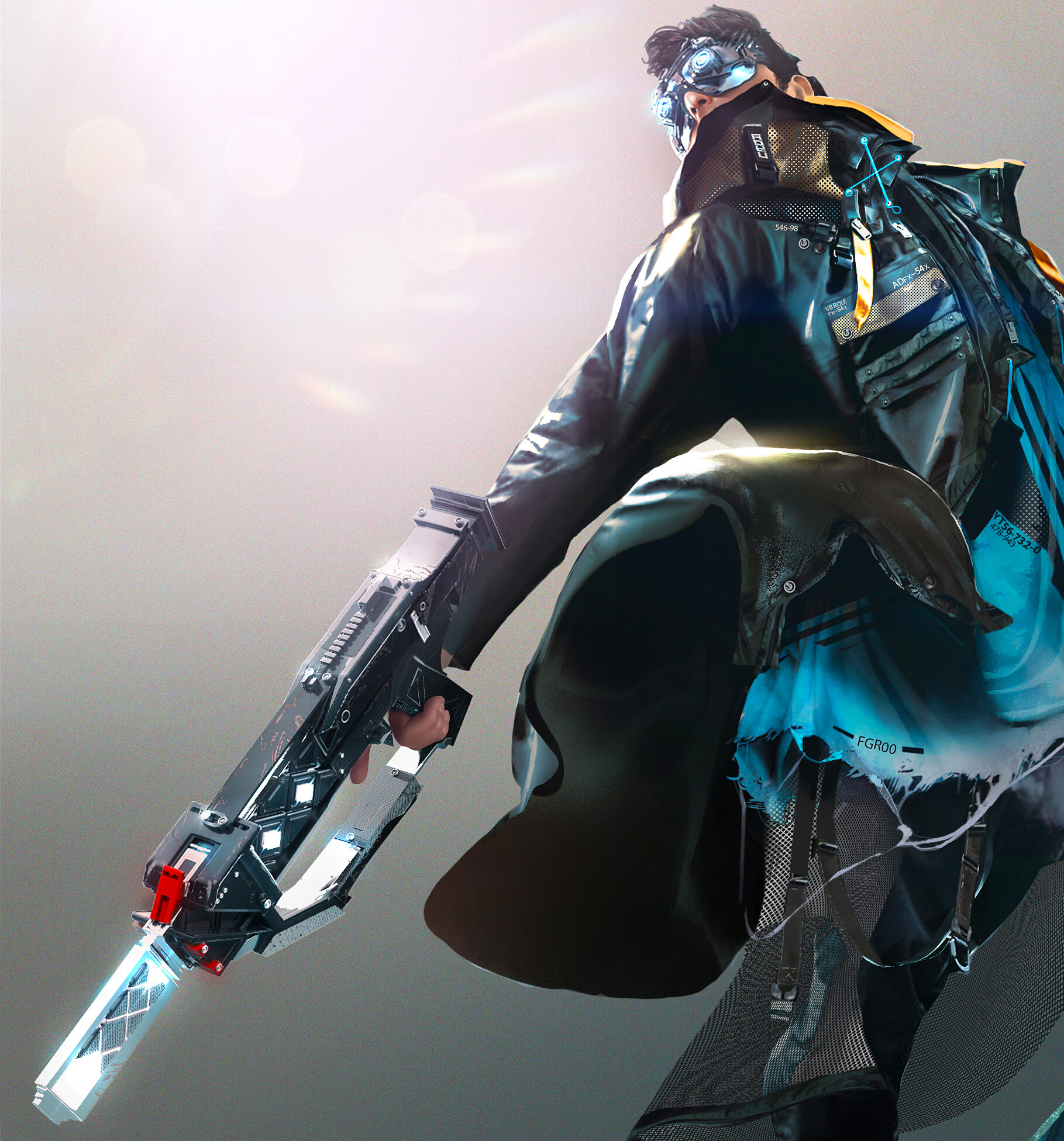 Travis Goldmann-Couch - Shiny new 7GL Laser Rifle