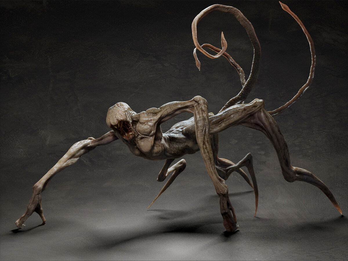 ArtStation - spider creature