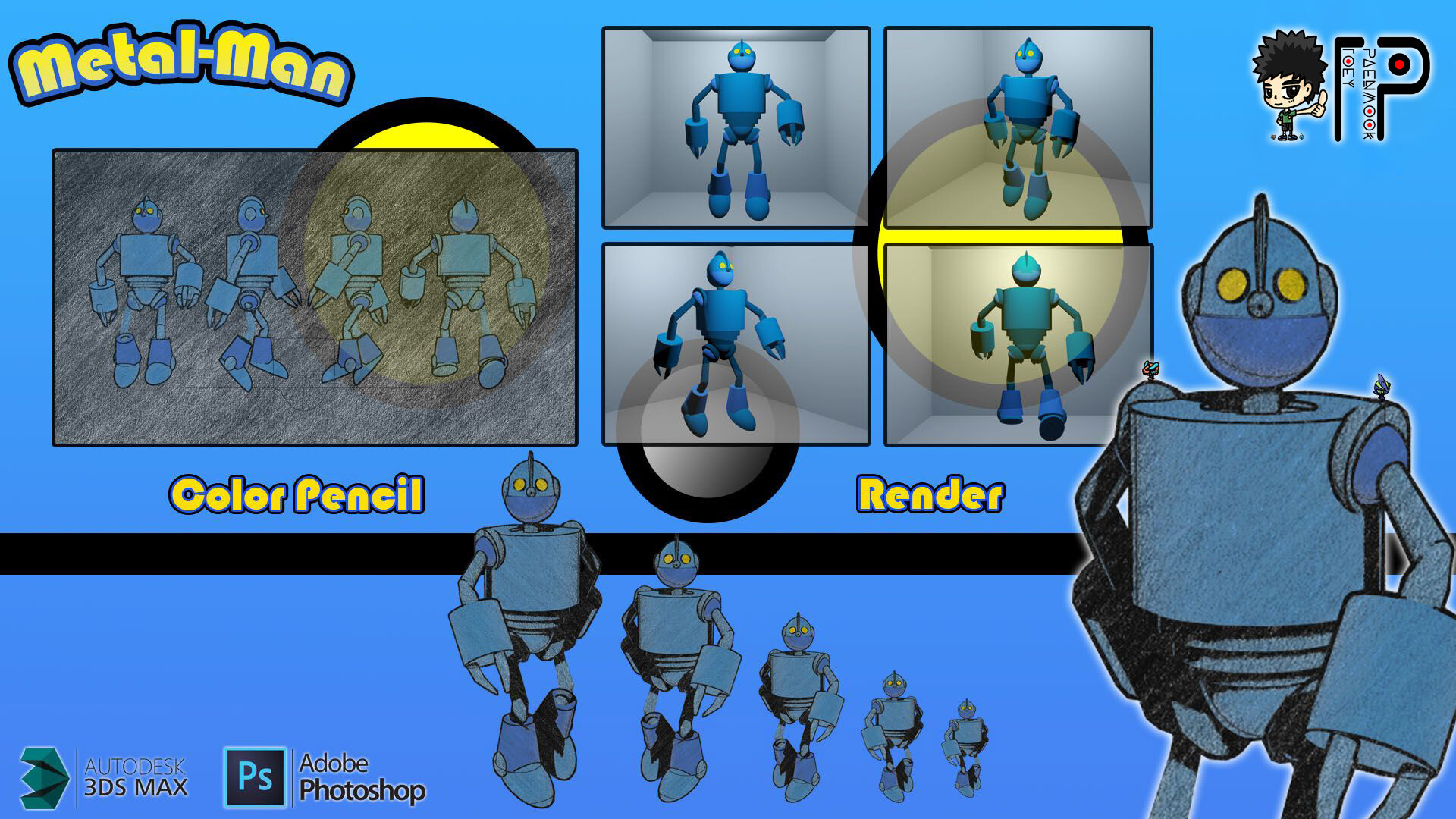 ArtStation - Metal-Man.