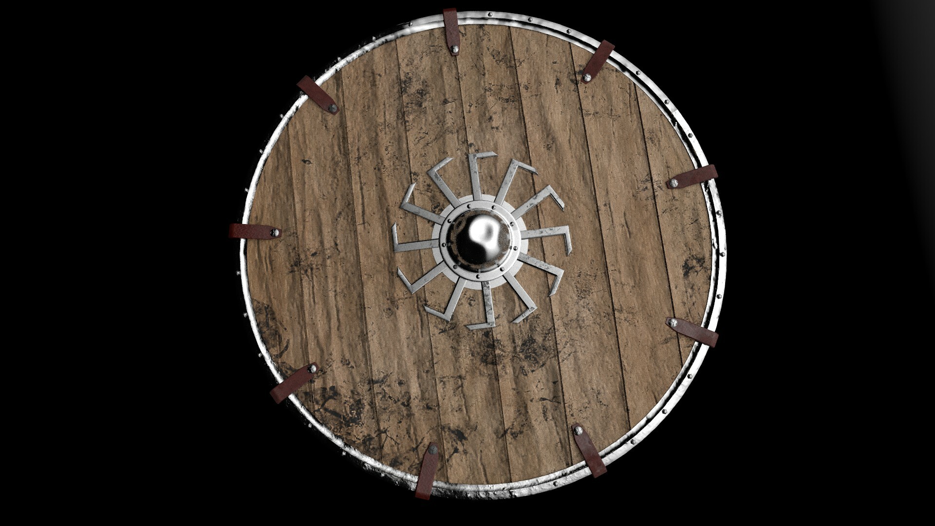 ArtStation - Slavic Wooden Shield