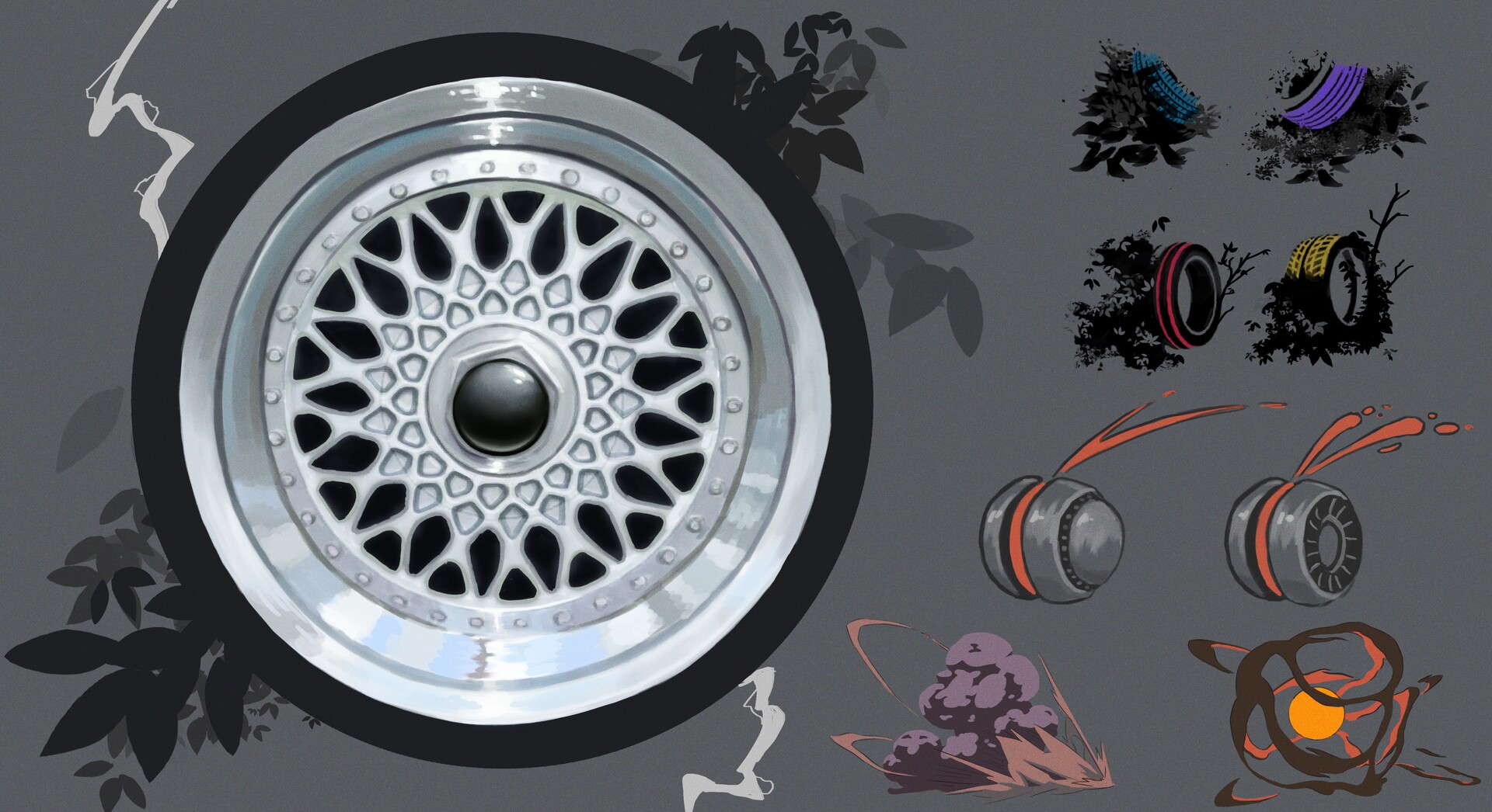 ArtStation - Wheel concept