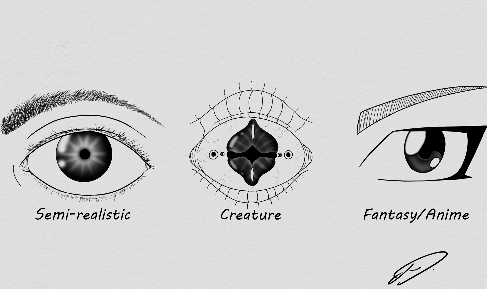 ArtStation - Eye Styles