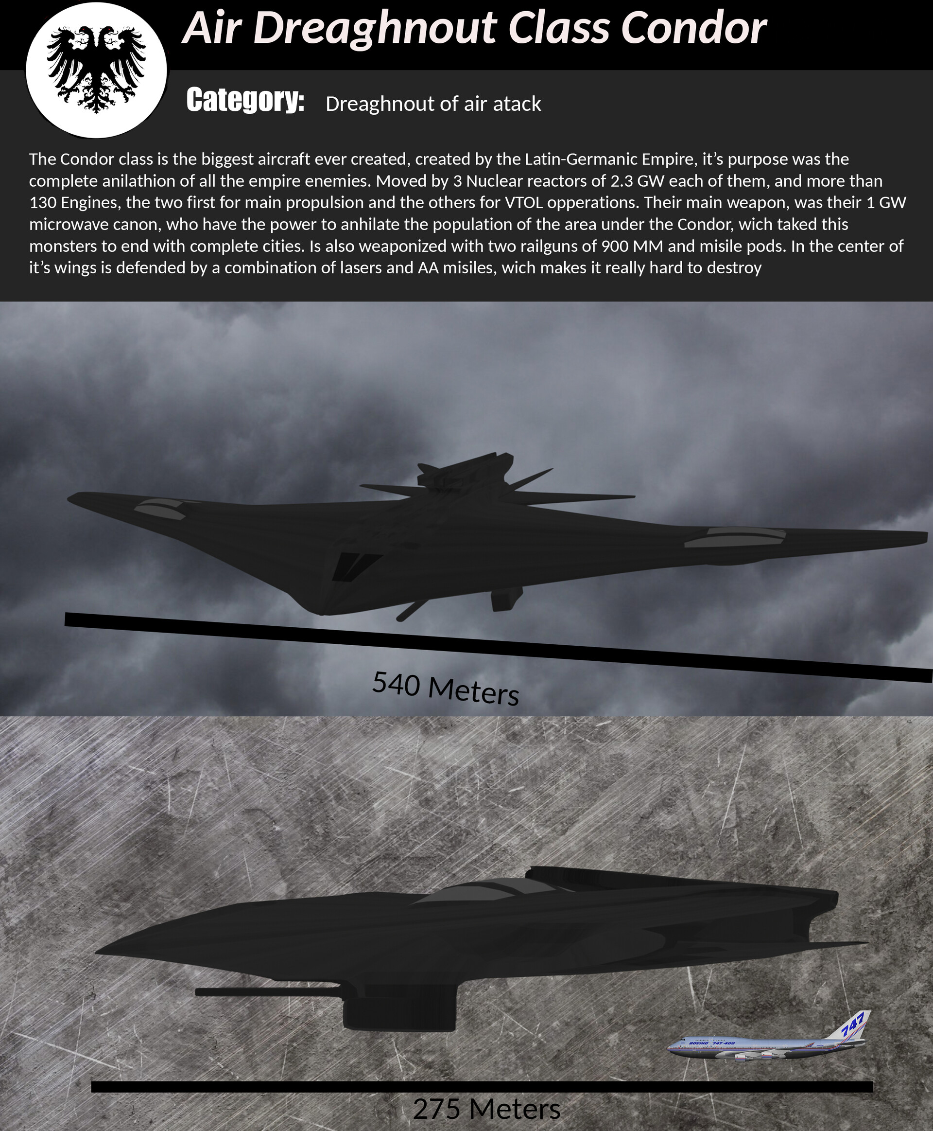 ArtStation - The Condor Class Battleship