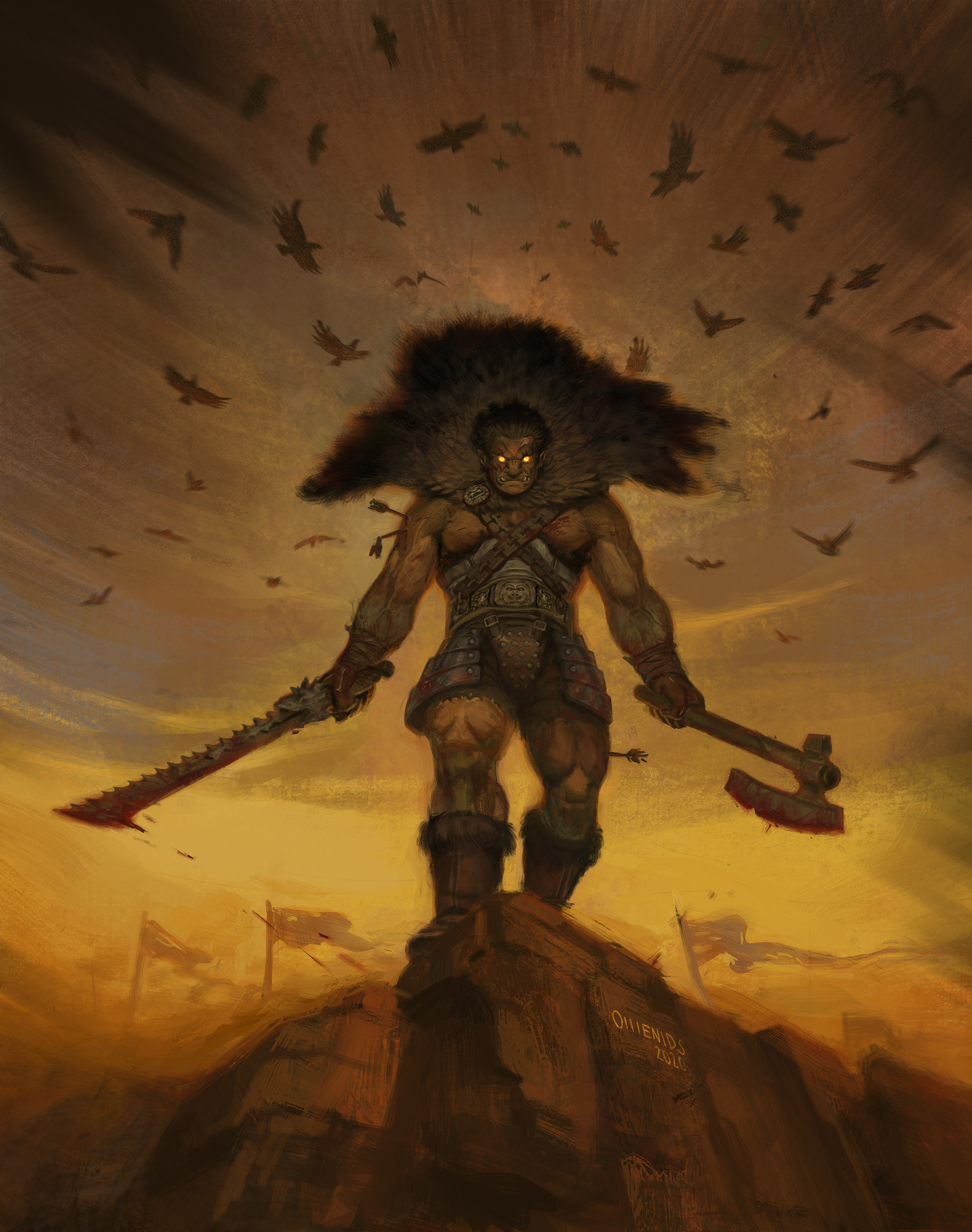 Zodd the Immortal by Oriana Menendez : r/ImaginaryOrcs