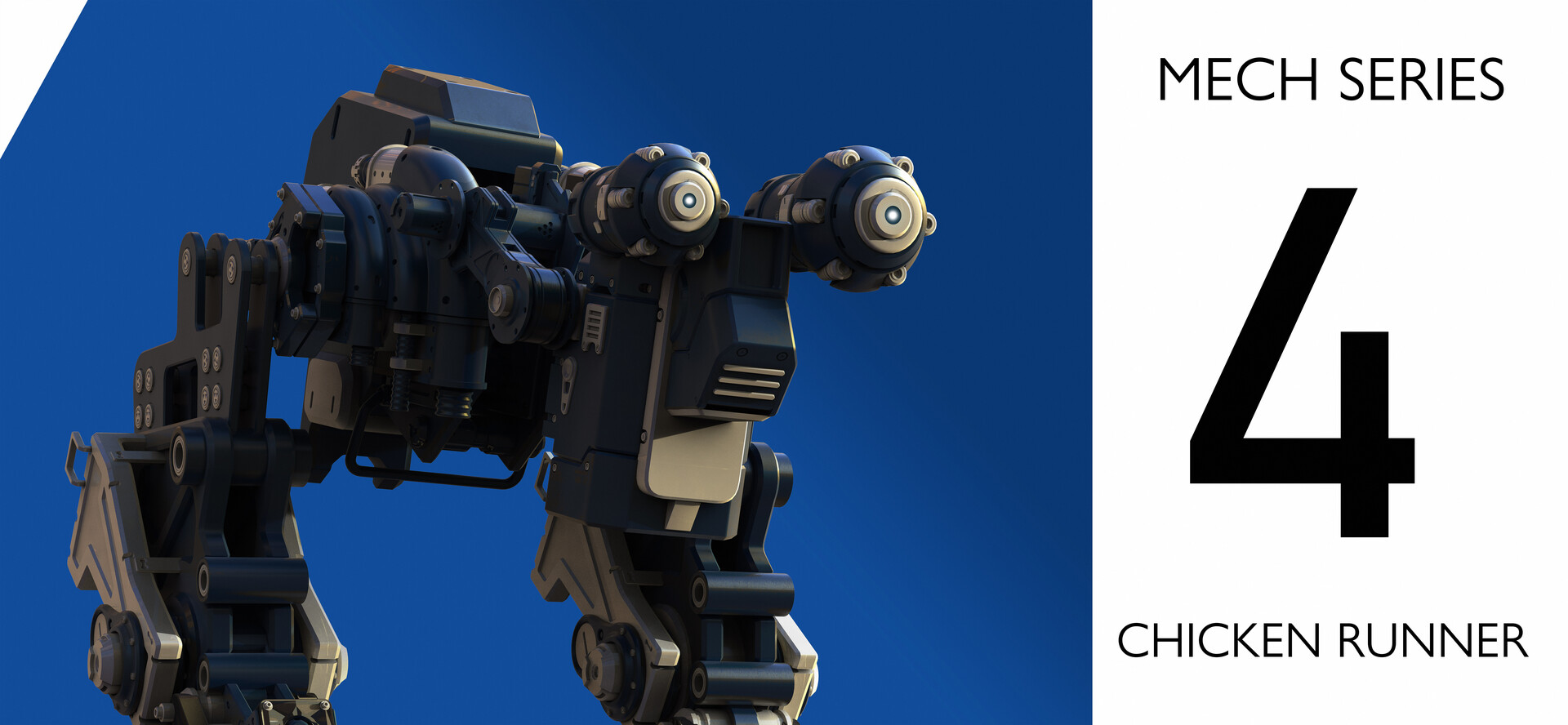 ArtStation - MECH SERIES #4 - THE CHICKEN RUNNER