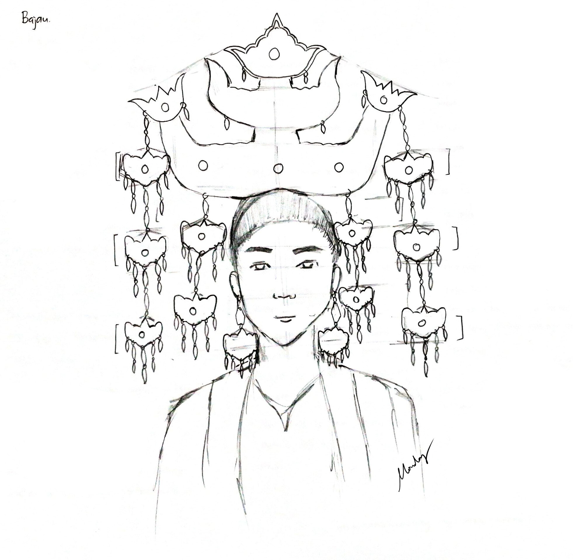 ArtStation - Sketches about Ethnic Groups Clothing