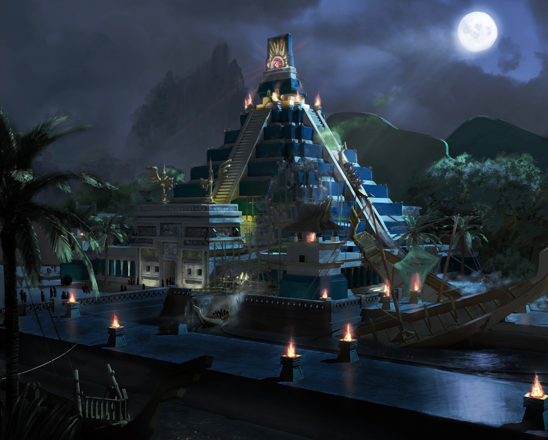 ArtStation - Mesoamerican Temple