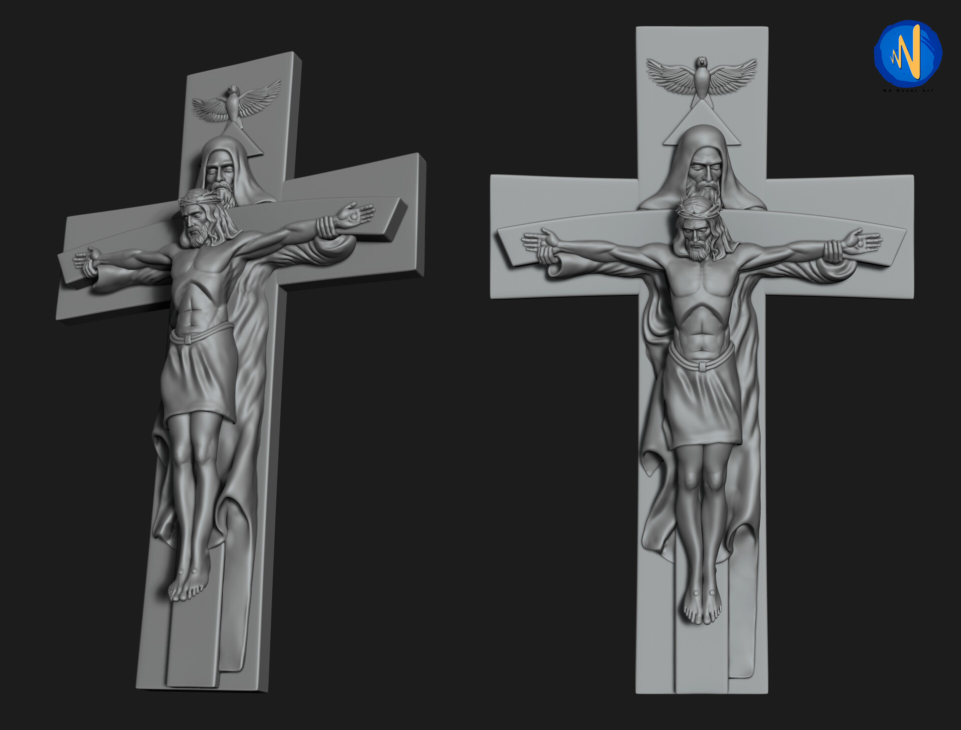 ArtStation - Cross pendant