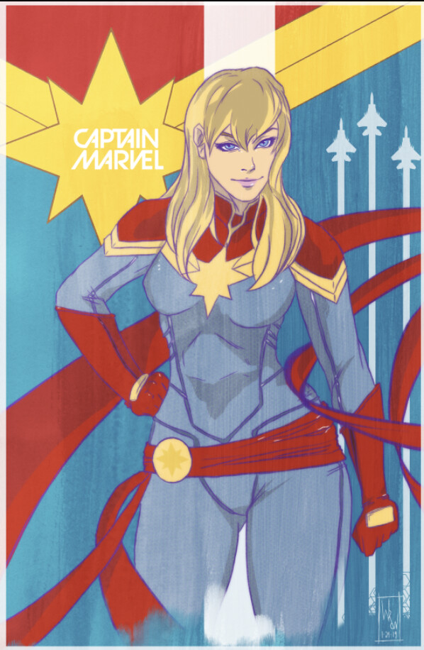 ArtStation - Cpt. Marvel