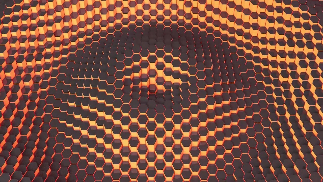 ArtStation - Hexagonal Waves