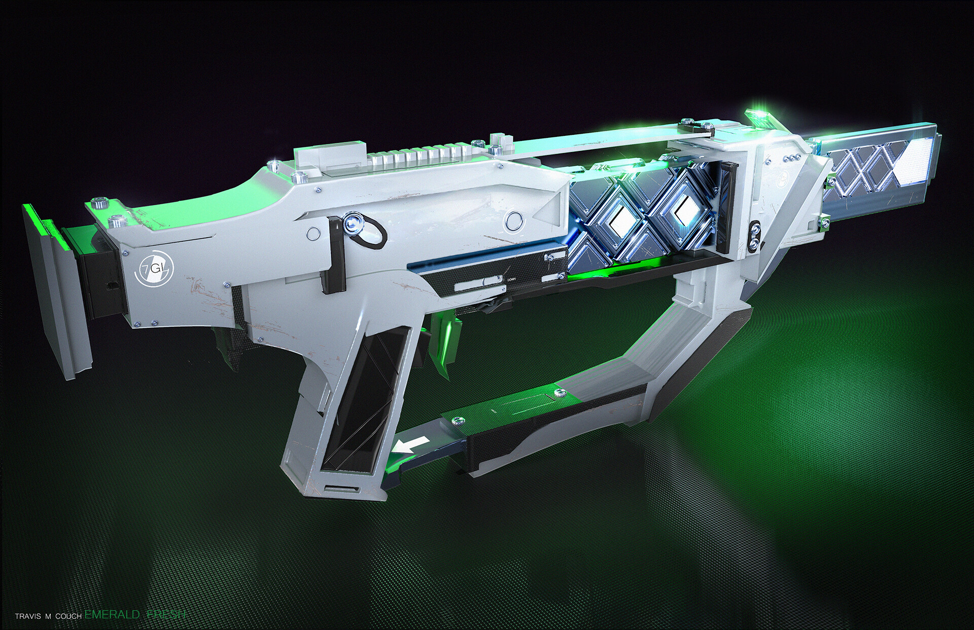 Travis Goldmann-Couch - Shiny new 7GL Laser Rifle