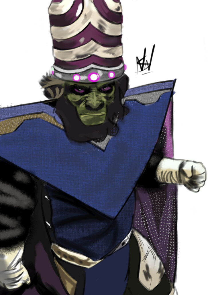ArtStation - Mojo Jojo - Digital Painting