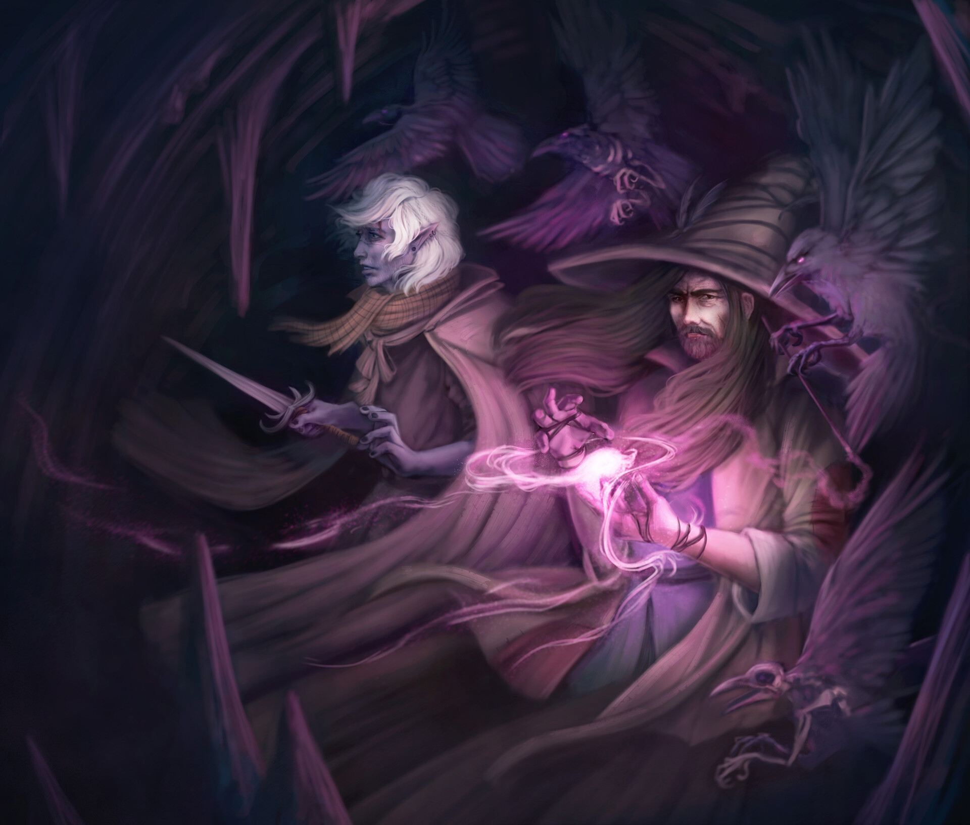 ArtStation - Venture Into the Underdark