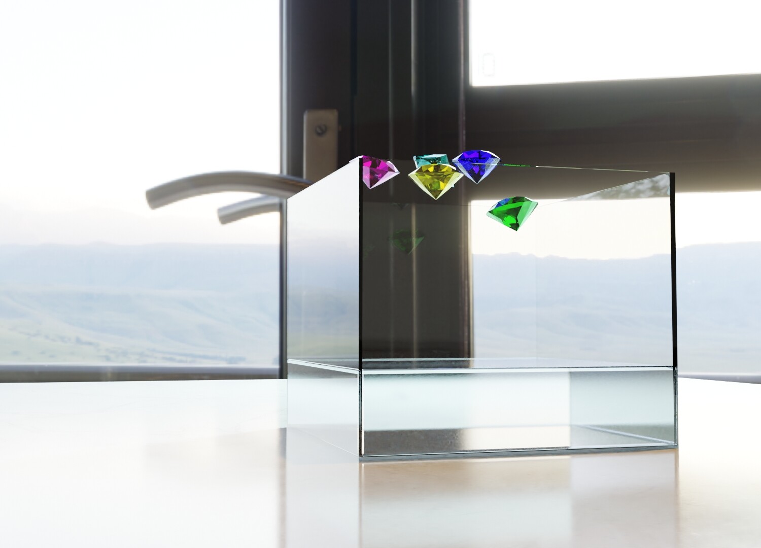 ArtStation - gem splash