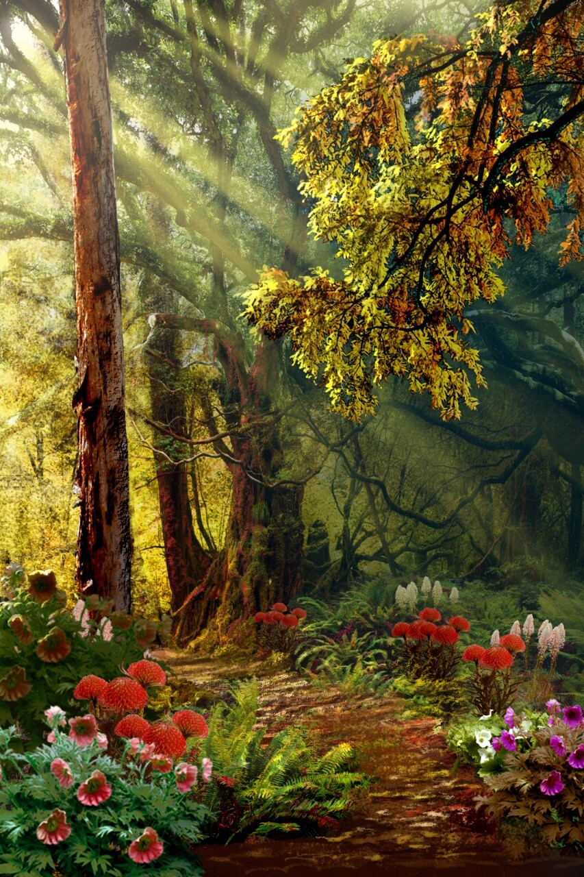 Usha Singh - Matte Painting