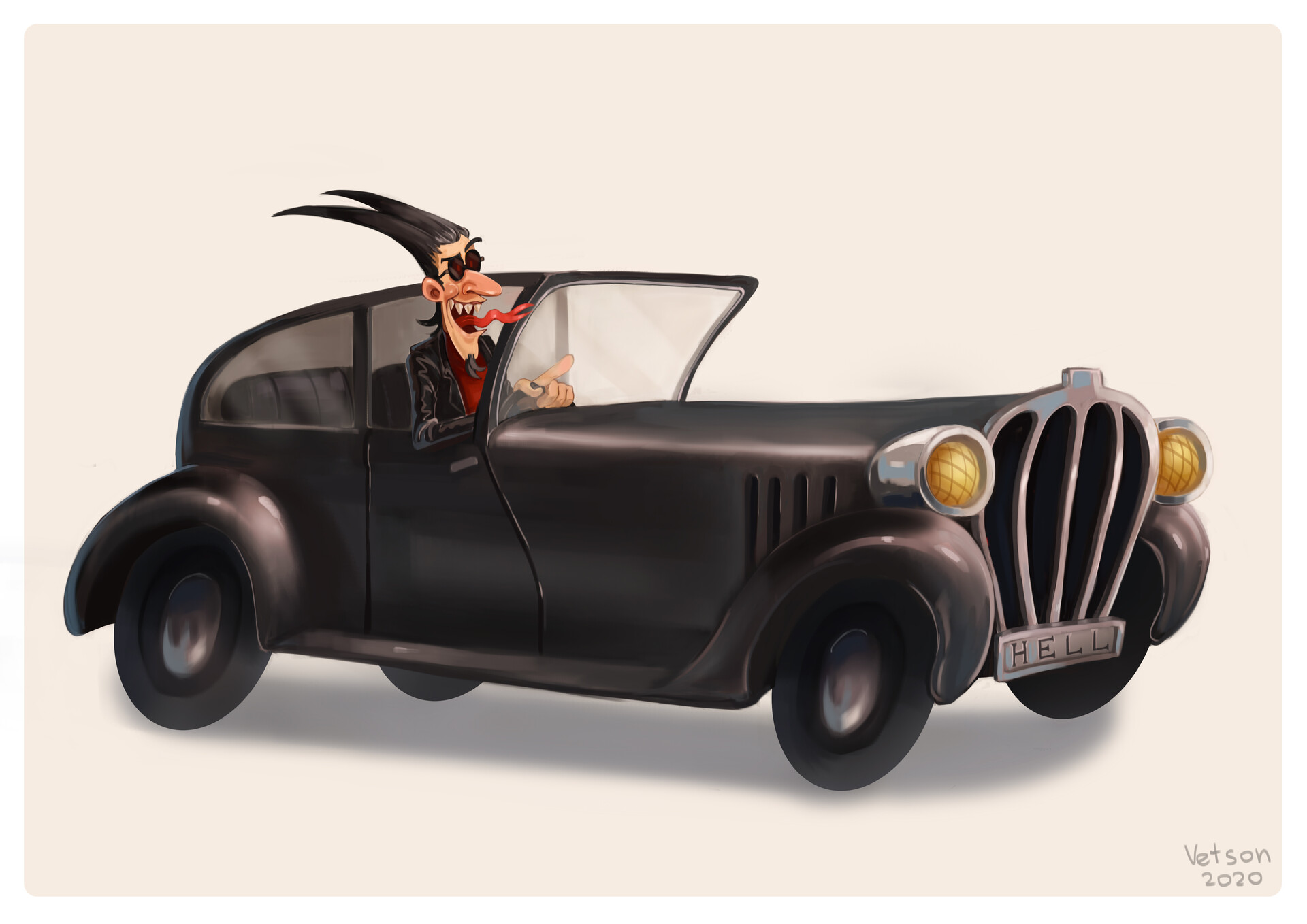 ArtStation - Crowley (Good Omens)