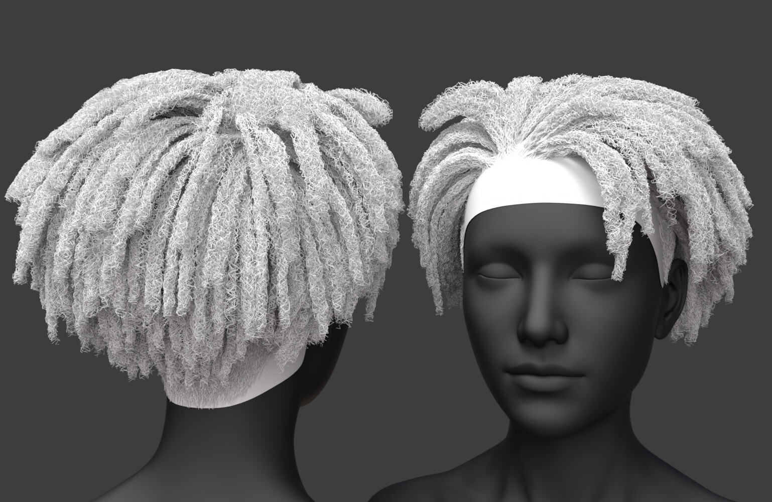 valzheimer - dForce Natty Undercut Hair for Genesis 8 Female(s) (Daz3D ...