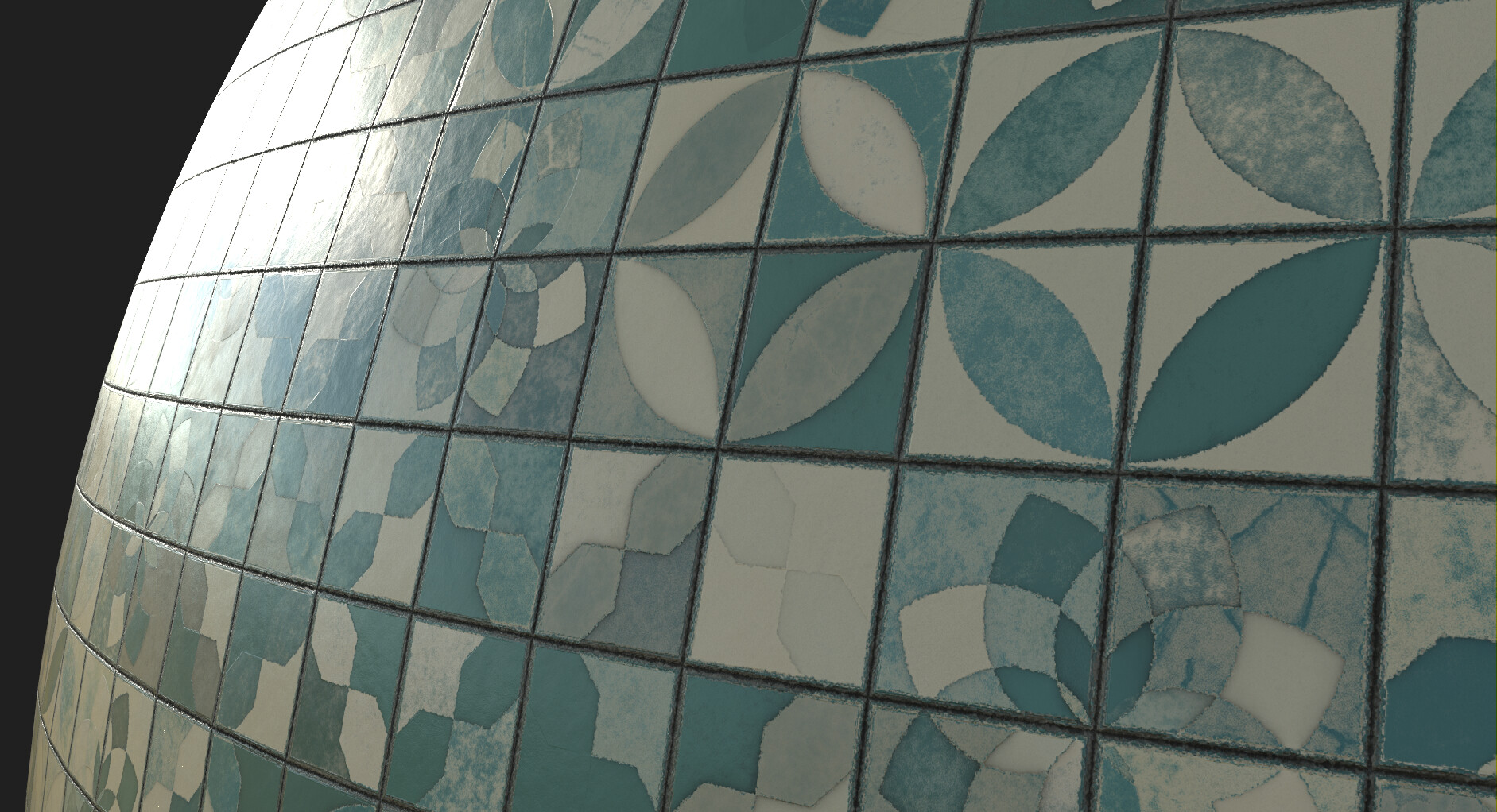 ArtStation - Glazed Terracotta Tiles (Substance Designer)