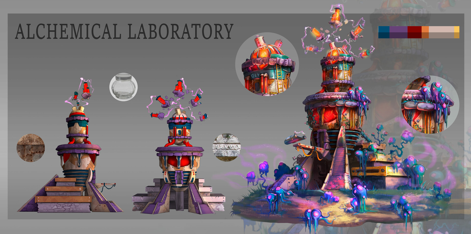 ArtStation - Alchemical laboratory