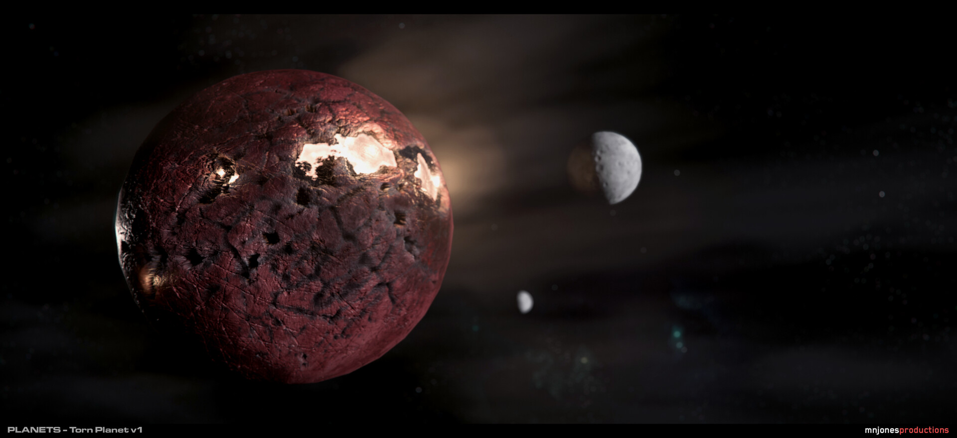 Matthew Gröndahl-Jones - Planets and Moons