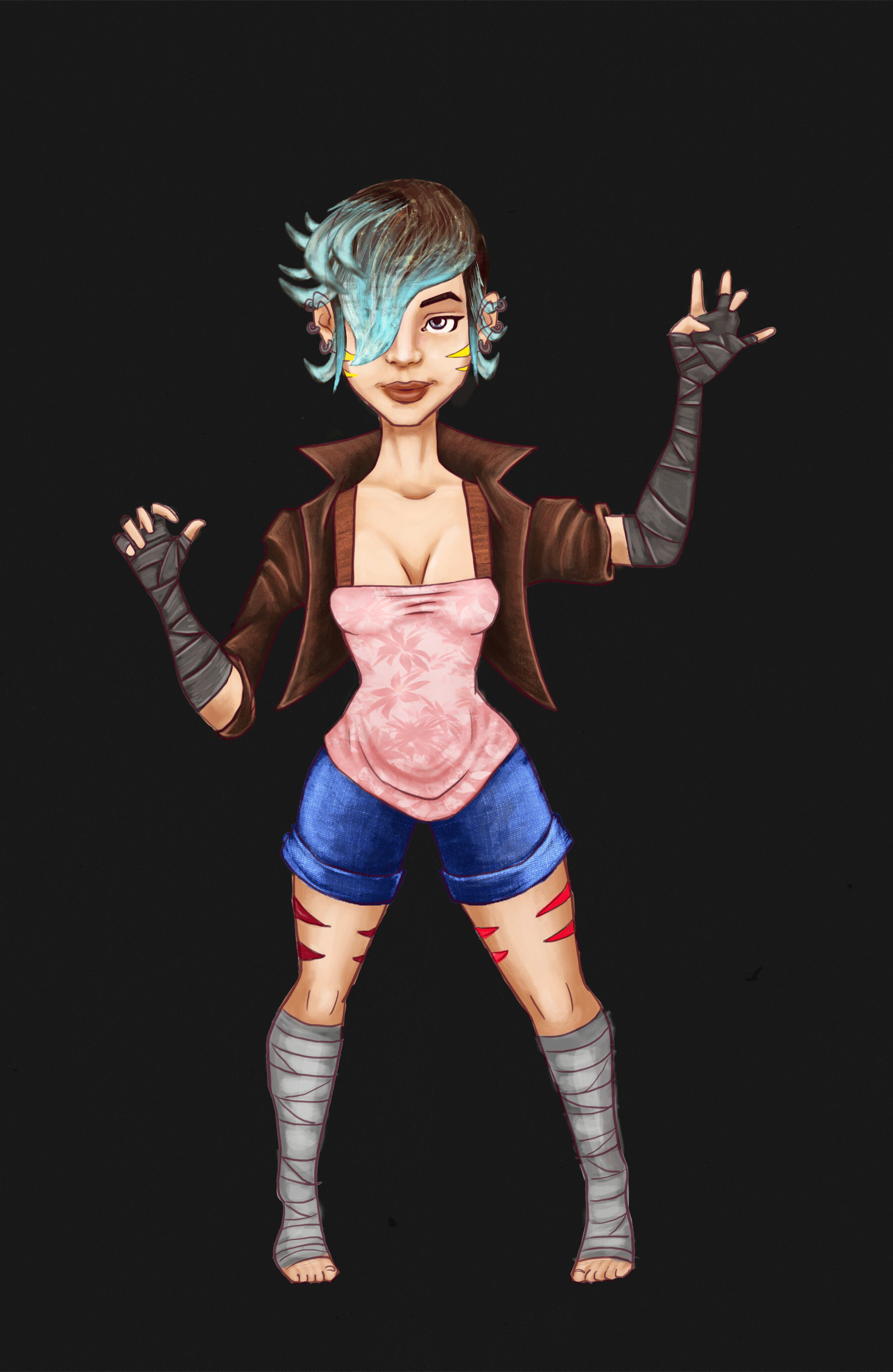 ArtStation - Amazon girl