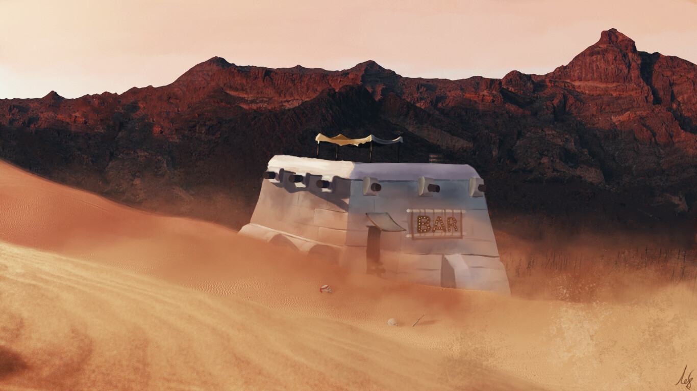 ArtStation - Scorching Sands