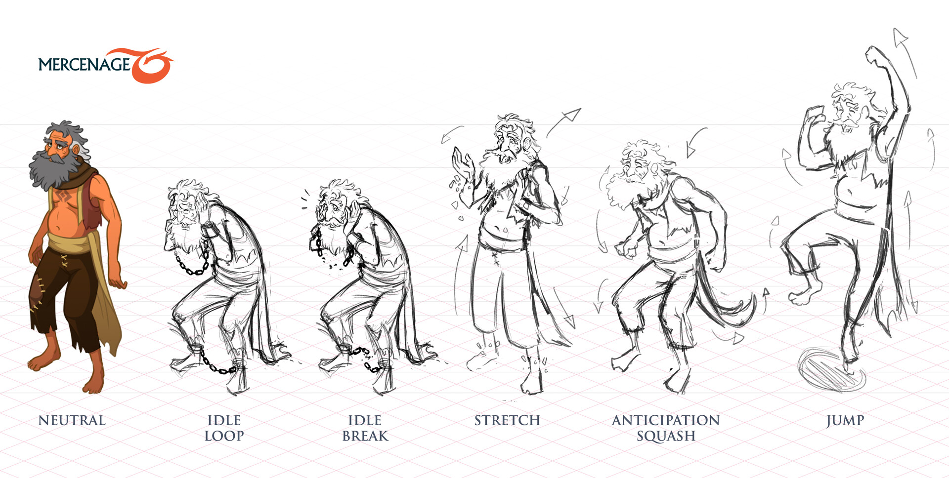 Renato Dantas - Old Slave (Character Design Pack)