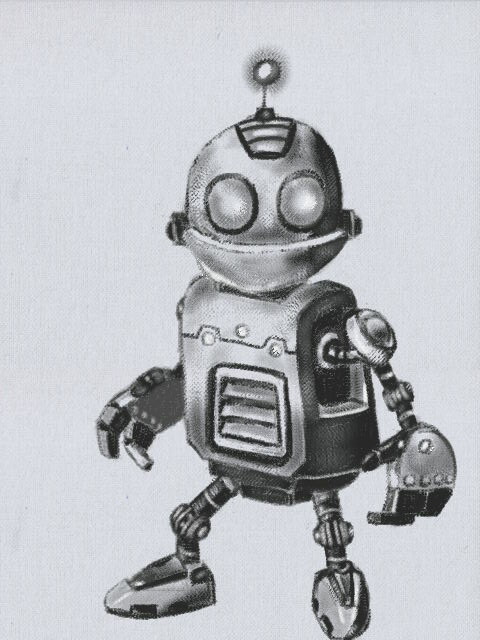 ArtStation - Clank (Ratchet & Clank) Pencil Drawing