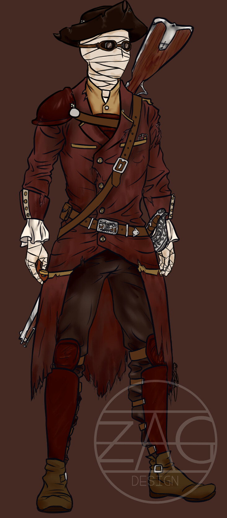 Vale Tadman - Warhammer Inspired D&D Campaign Characters.