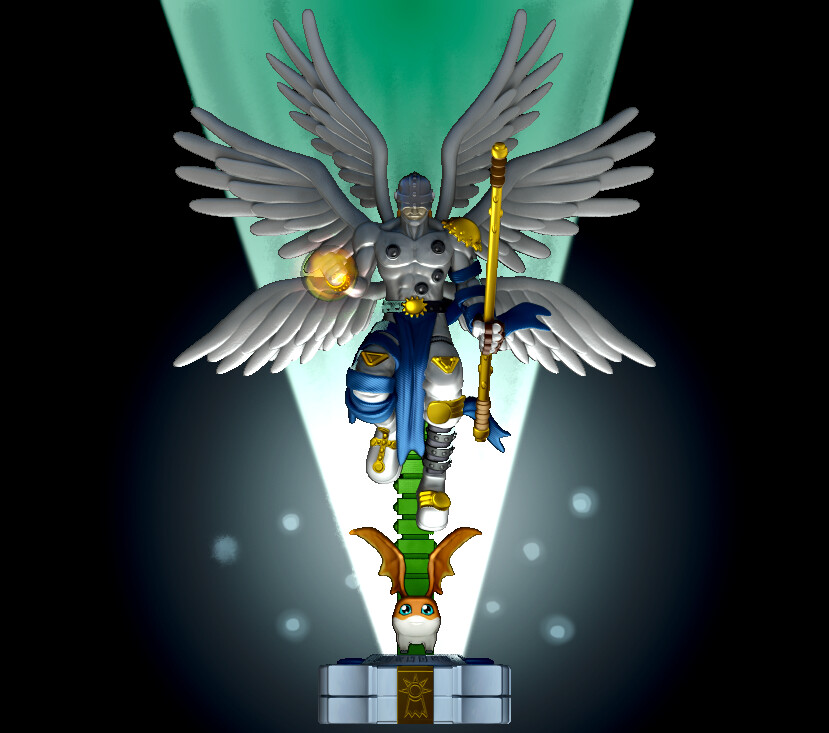 ArtStation - Angemon Evolution