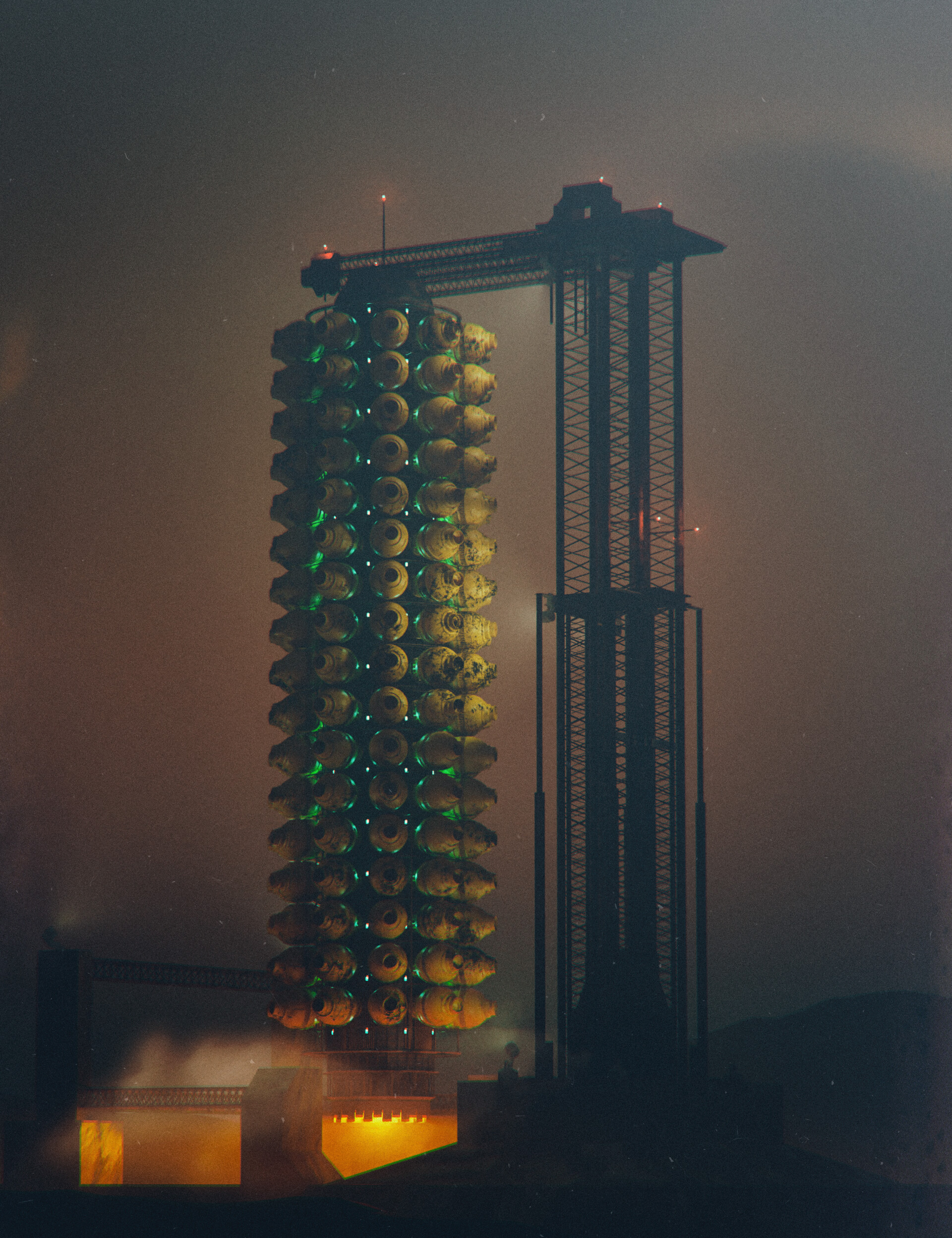 ArtStation - Spomenik Pogramma TUNDRA - 1 Pod Carrier, aka Galactic ...