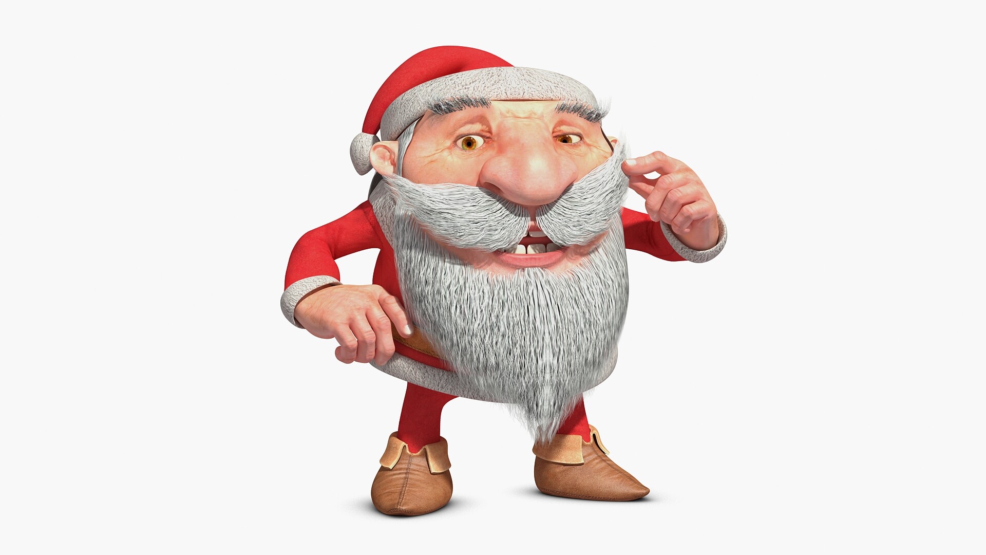 ArtStation - Dwarf - Santa Claus