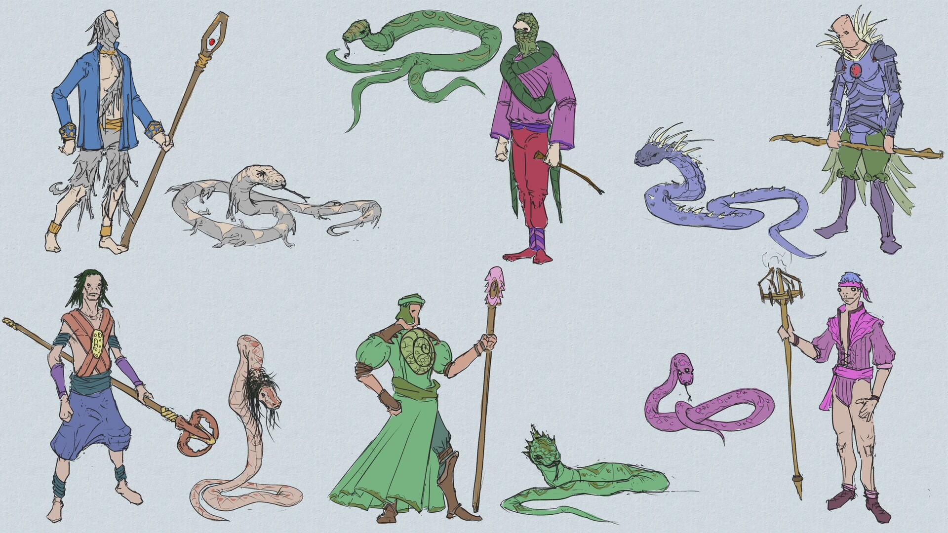 ArtStation - Battle mages