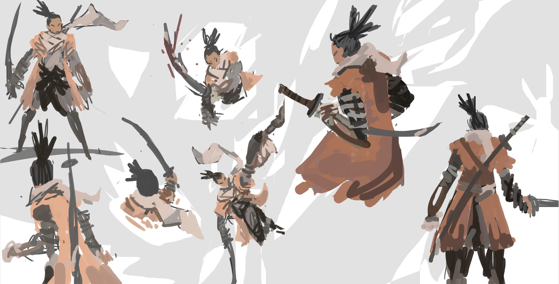 ArtStation - Sekiro studies